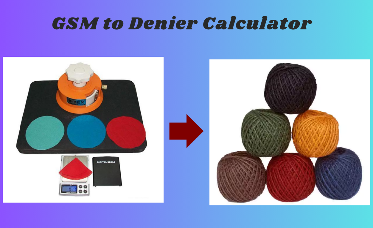 GSM to Denier Calculator